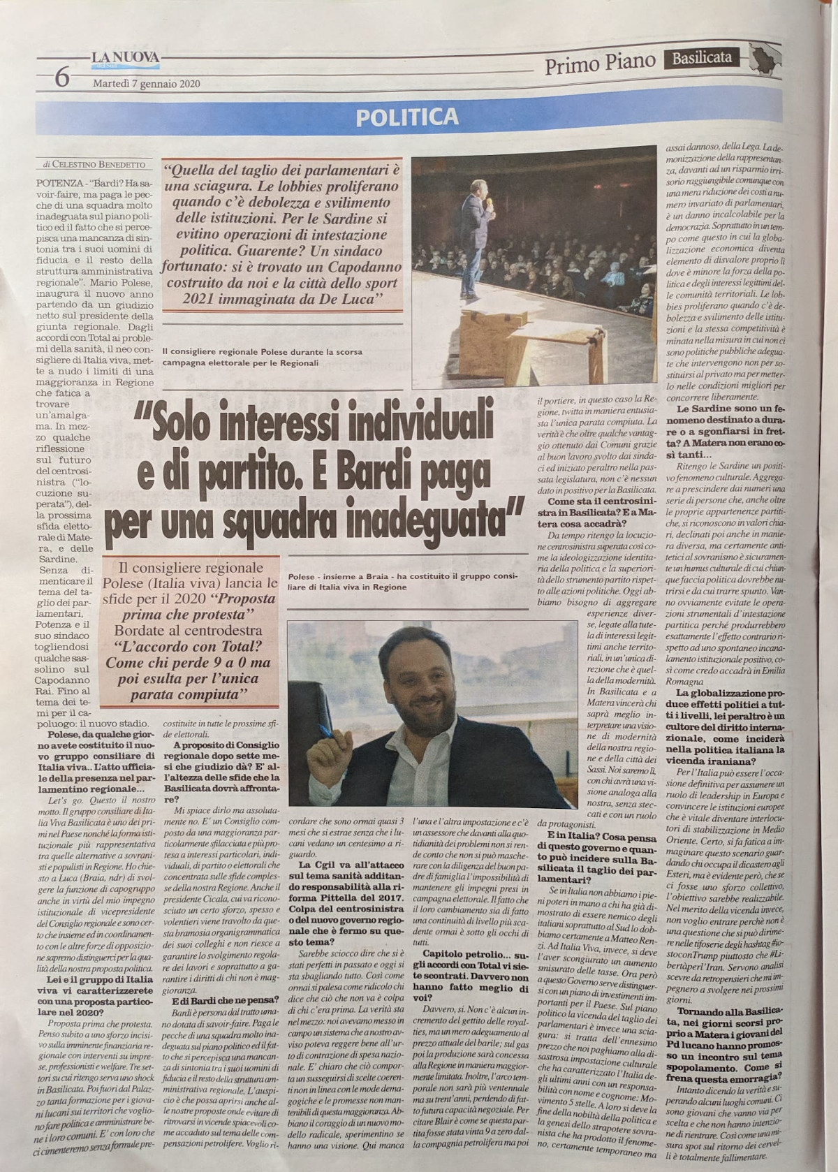 Mario Polese - Intervista su La Nuova del Sud